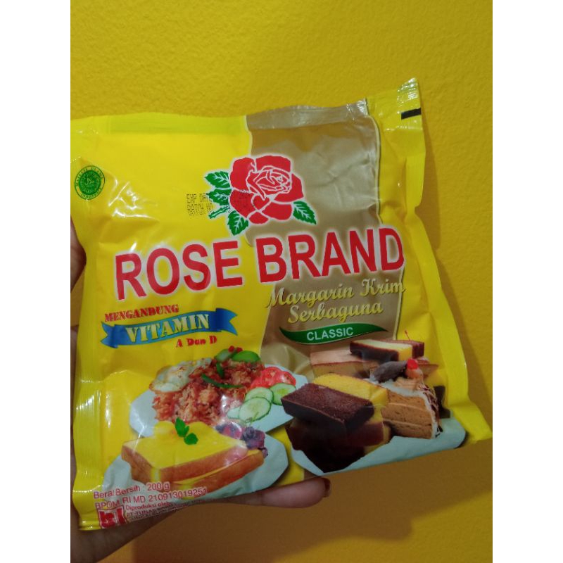 Jual Rose Brand Margarine Mentega Serbaguna - 200gr | Shopee Indonesia