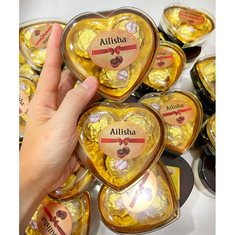 Jual Cemilanbintan ( Ailisha Valentine Choco love & Rose) | Shopee ...