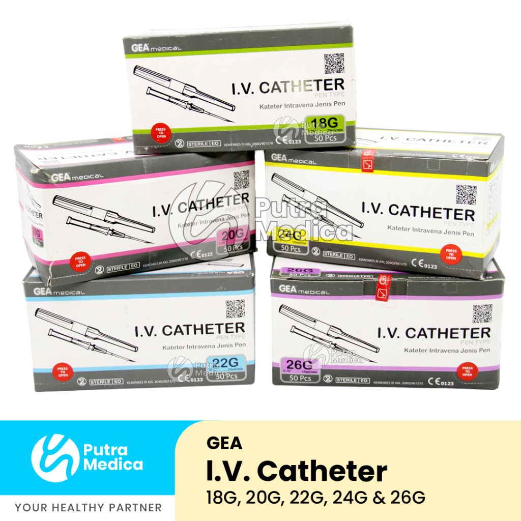 Jual Gea IV Catheter - 1 Box / Abocath Infus Cateter / Alat Medis ...