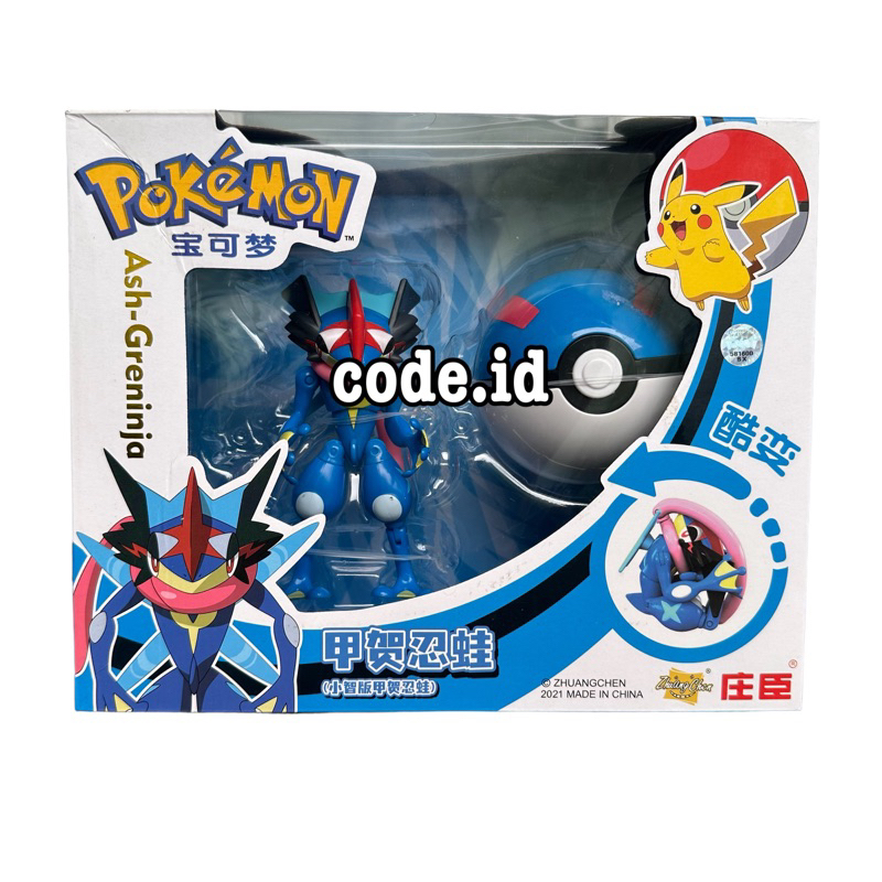 Jual Mainan Figure Pokemon Pokeball / Pokemon Ball / Pokemon Figure Deformation / Pokemon ...