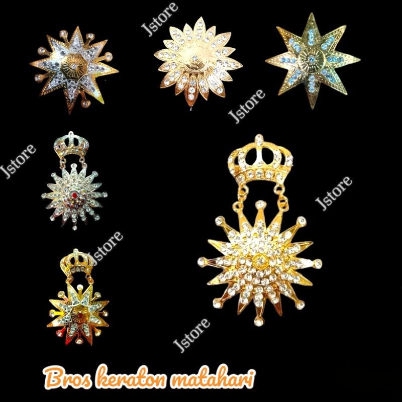 Jual BROS BESKAP MODEL MATAHARI / BROS BUSANA ADAT JAWA / BROS RAJA ...