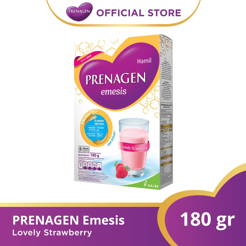 Jual PRENAGEN EMESIS LOVELY STRAWBERRY 180 gr | Shopee Indonesia