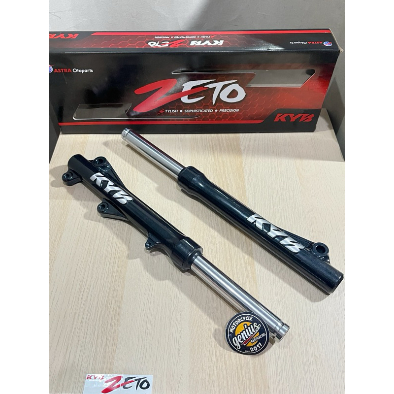 Jual Shock Depan KYB Beat - Vario - Scoopy - Genio (Upside Down) Zeto Series | Shopee Indonesia