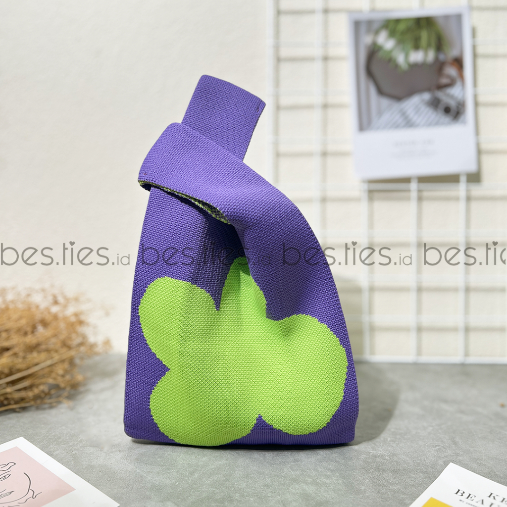 Jual Premium Knitted bag korea tas rajut unik tas rajut Bangkok knit ...