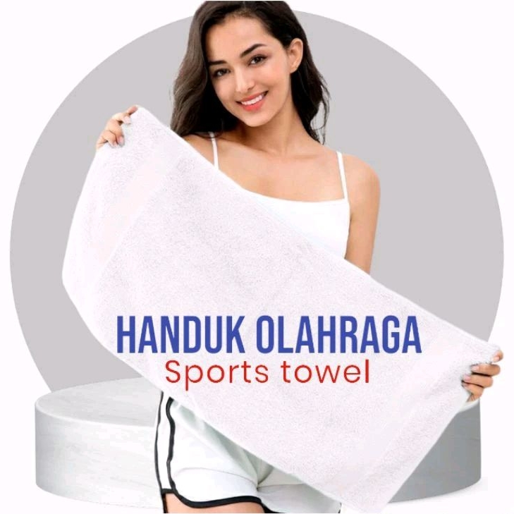Jual Handuk Muka Olahraga Kecil Salon Leher Souvenir Perusahaan Putih ...