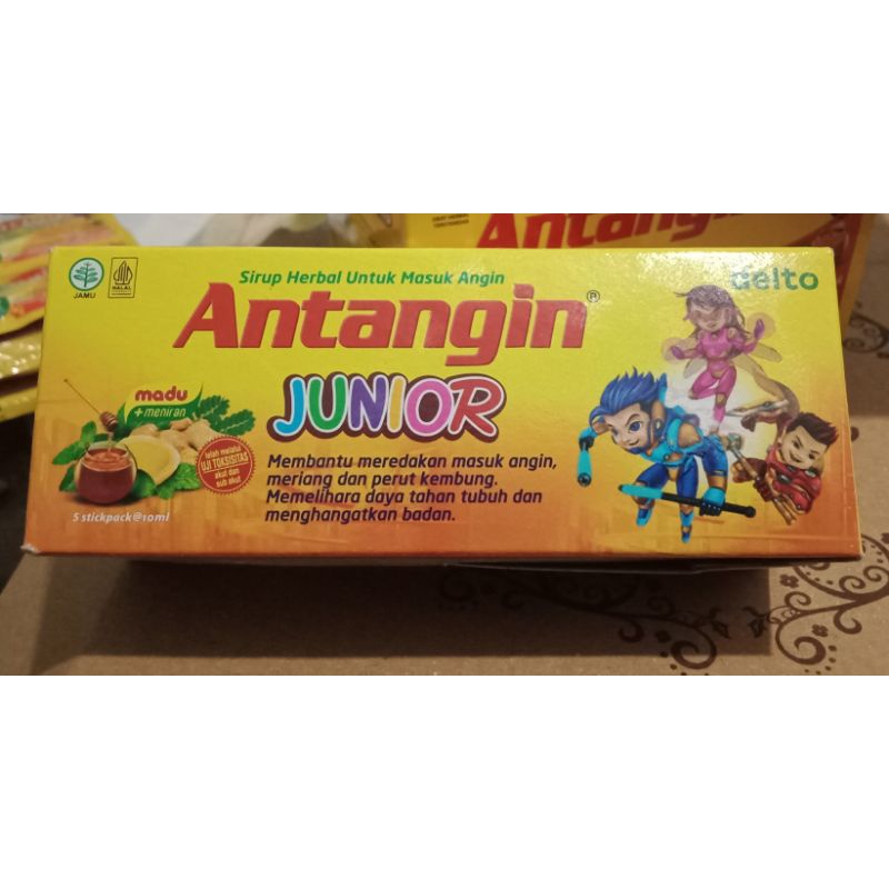 Jual Antangin Junior 1 pack isi 5 Sachet | Shopee Indonesia