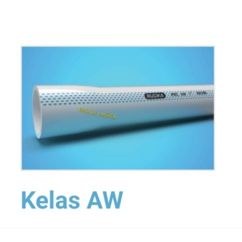 Jual Pipa pvc paralon potongan Rucika Wavin Power AW 1 Meter | Shopee ...