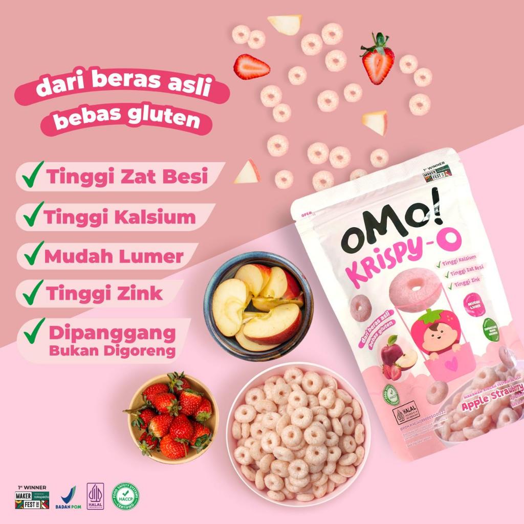 Jual OMO Healthy Snack / OMO! Snack sehat / Omo crunchies / omo crunch ...