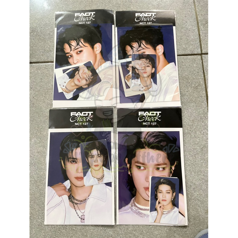 Jual [READY STOCK] PHOTO SET FACT CHECK NCT 127 HAECHAN MARK TAEYONG ...