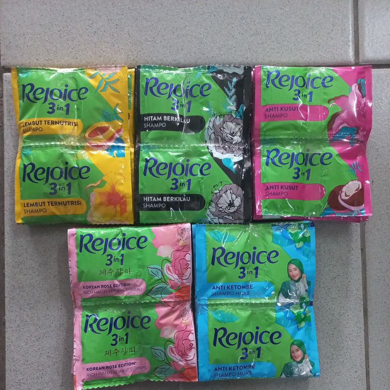 Jual REJOICE 3IN1 SHAMPOO SACHET | Shopee Indonesia