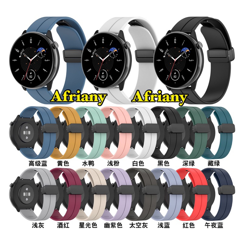 Jual Strap Silicone Tali Magnetic Buckle Smartwatch ORAIMO Watch 2R OSW ...