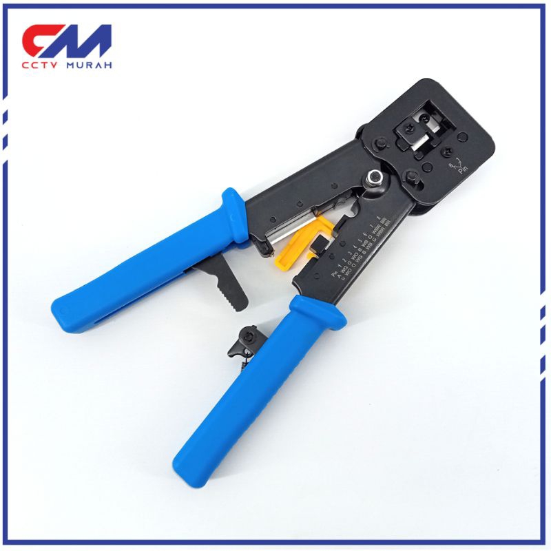 Jual Tang Crimping RJ45 Cat5,Cat6 | Crimping CR-Y2 Kabel RJ45 | Shopee ...