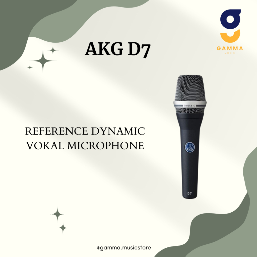 Jual AKG D7 Reference dynamic vocal microphone | Shopee Indonesia