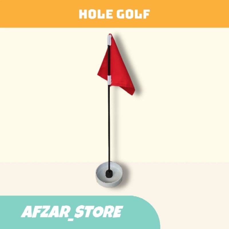 Jual Hole Cup Lapangan Mini Golf - Hole Stick Flag - Hole Cup Bendera ...
