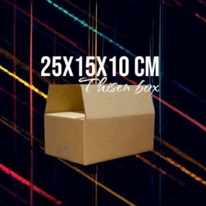 Jual Dus packing kecil ukuran 25x15x10 cm | recycle packaging siap ...