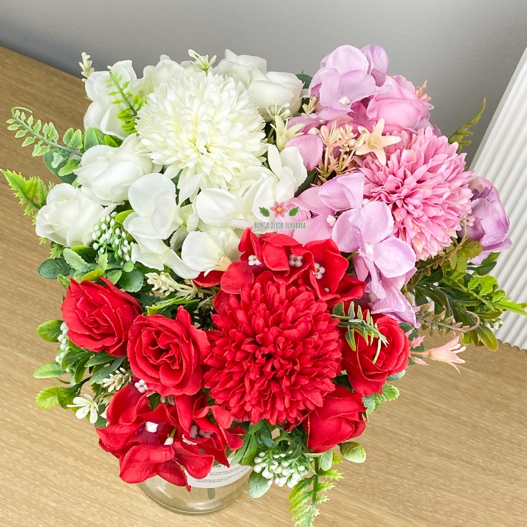 Jual Dandelion Mix / Bunga Artificial / Bunga Plastik / Bunga Dekorasi ...