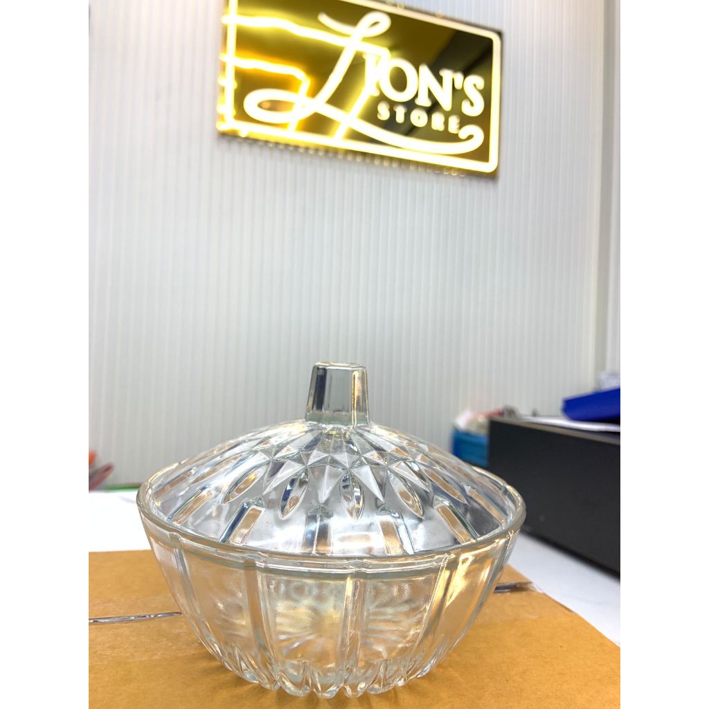 Jual Mangkok EK- 5BC/4-2B| Tempat Permen Kaca Kristal | Shopee Indonesia