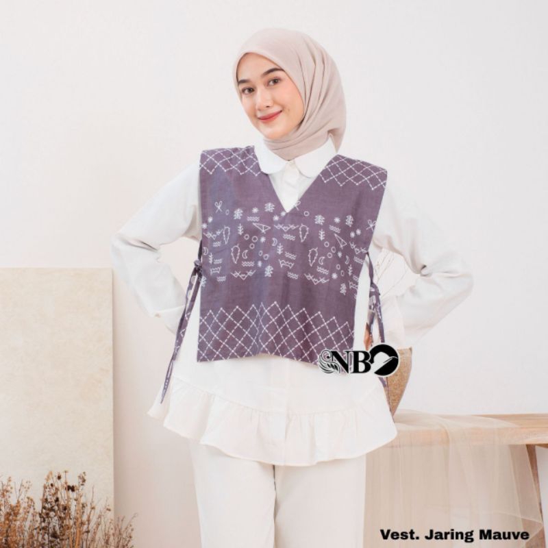 Jual Vest Batik Modern Motif Kekinian Outer Batik Vest Batik Katun ...