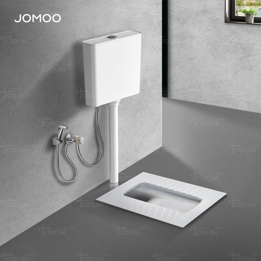 Jual Jomoo Closet Type S Kloset Jongkok 1set Water Saving dengan Water Tank WC Jongkok Bahan ...