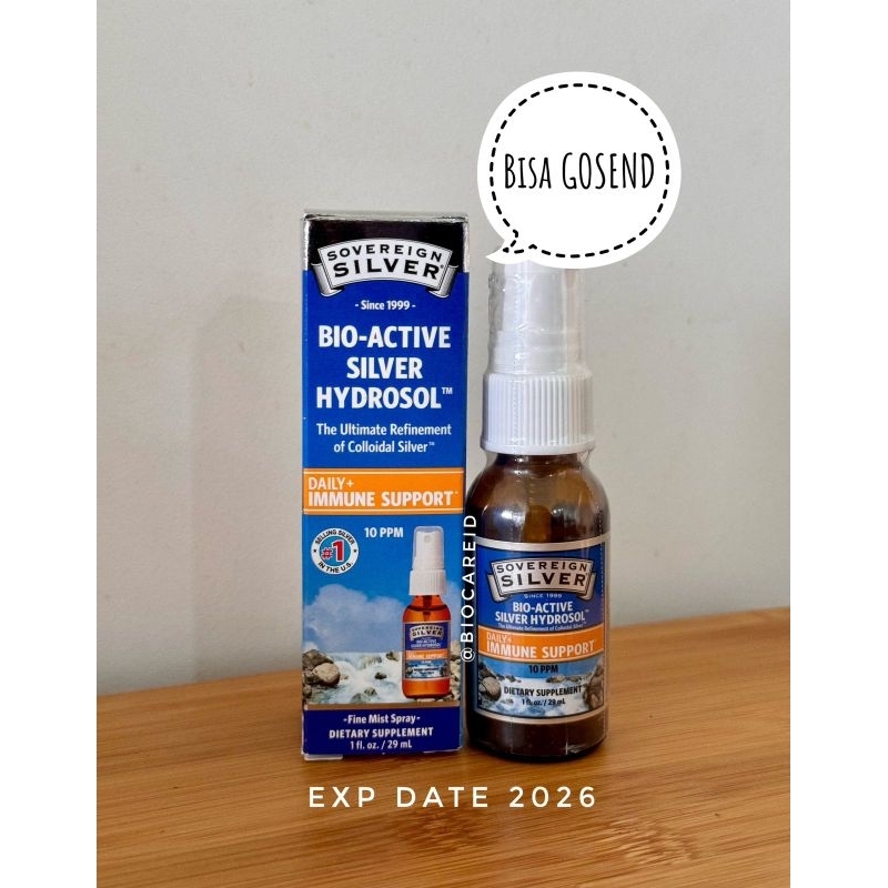 Jual COLLOIDAL SILVER SPRAY SOVEREIGN SILVER BIO ACTIVE SILVER 29 ML ...