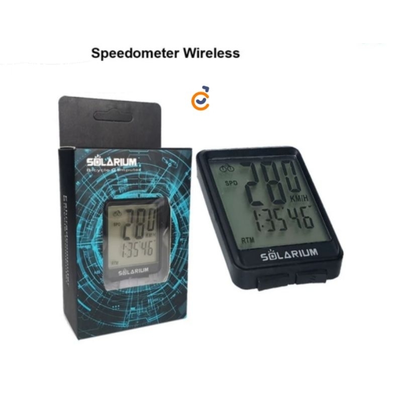 Jual Speedometer Sepeda SOLARIUM Wireless Digital Bicycle Computer ...