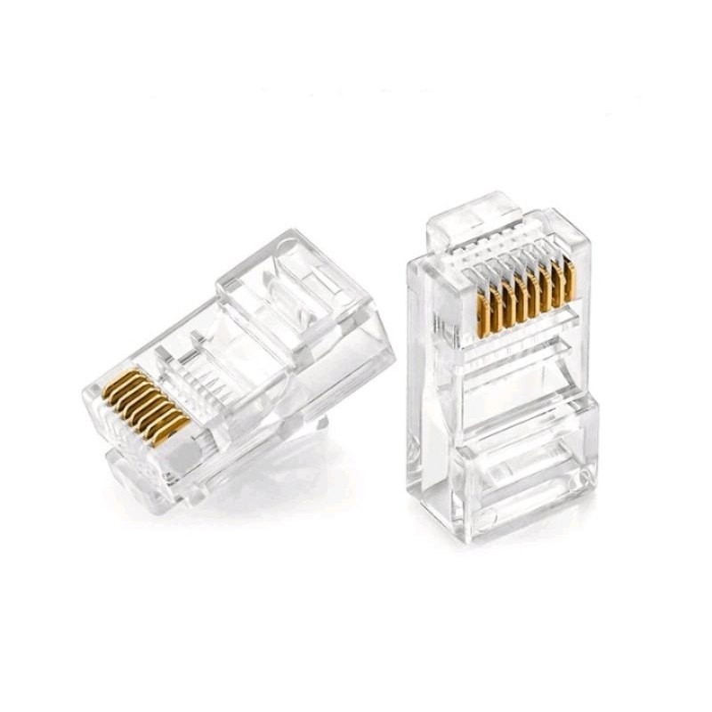 Jual KONEKTOR LAN JACK RJ45 CAT5 CAT6 | Shopee Indonesia