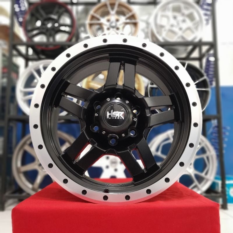 Jual Velg Mobil Offroad Ring 18 Hsr Kainan Pcd 6x139 Pajero Ranger Everest Triton Hilux Dmux Dll ...