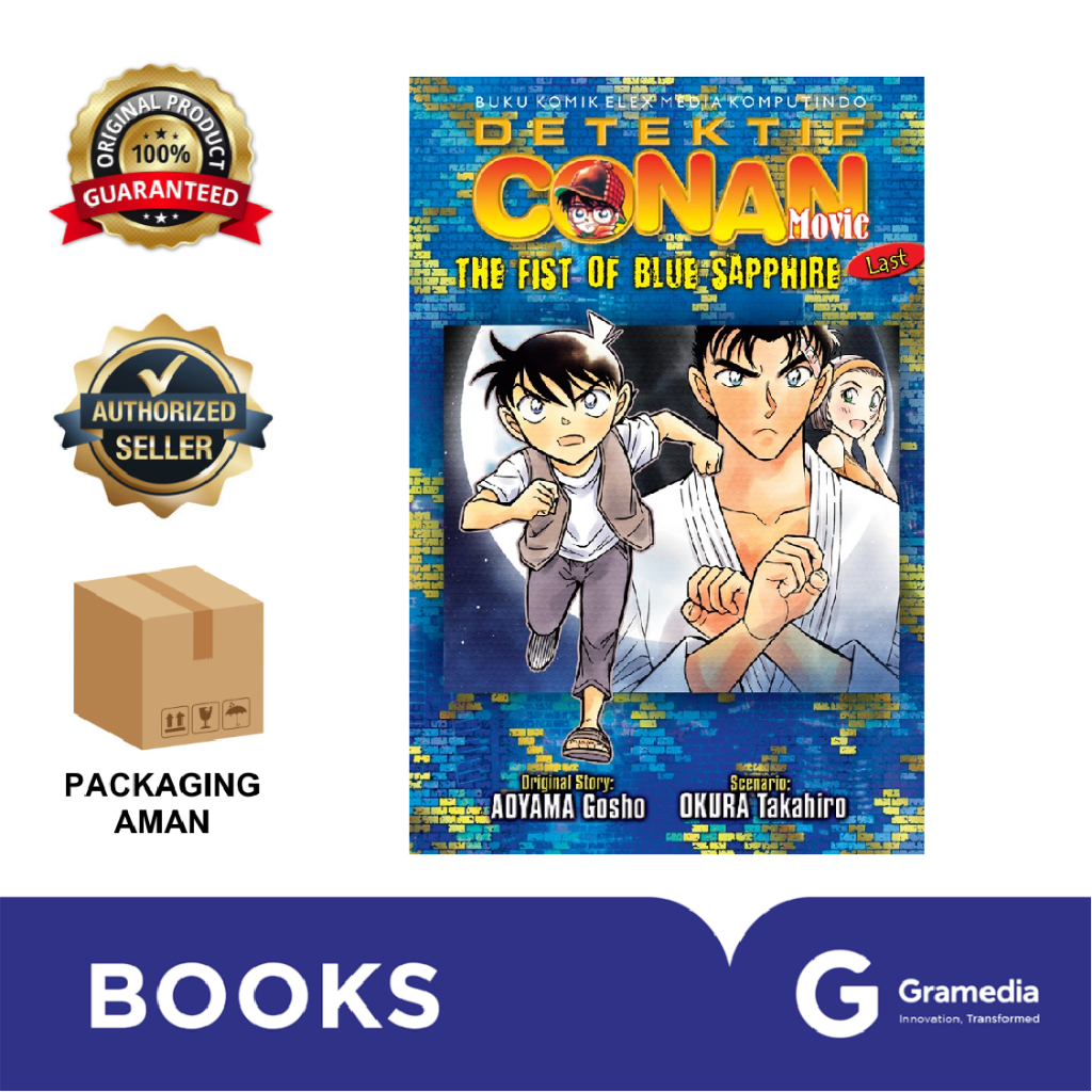 Jual Gramedia - Detektif Conan The Movie: The Fist of Blue Sapphire 02 (Aoyama Gosho) | Shopee ...