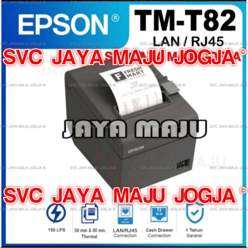 Jual EPSON TM T82 - (503) LAN SPEED 150 MM/S -- (522) LAN SPEED 250 MM ...