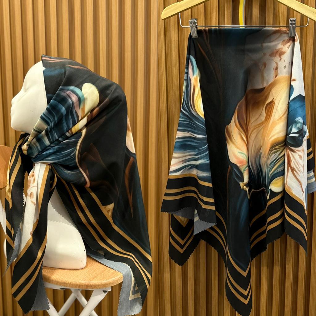 Jual hijab segi empat voal sublim motif terbaru motif terlaris | Shopee ...