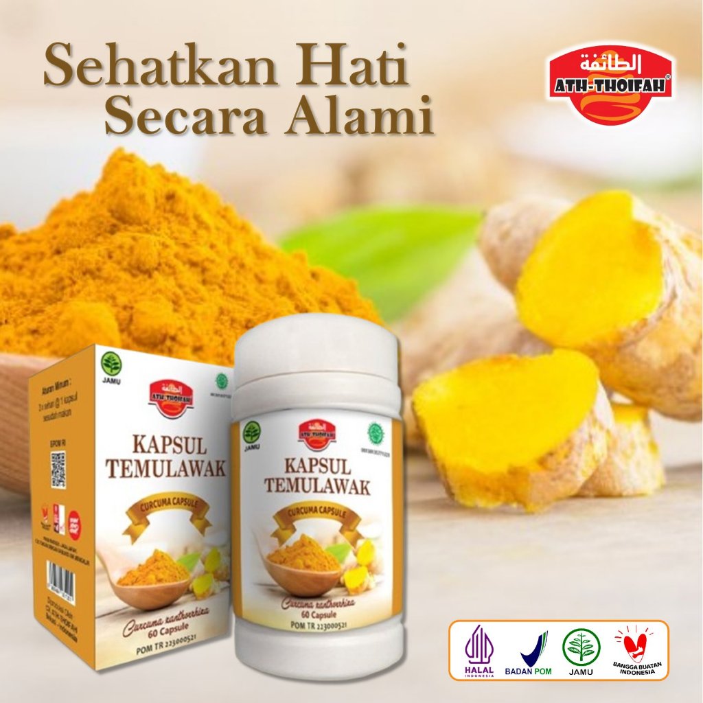 Jual Kapsul Temulawak Curcuma zanthorrhiza sehat lambung dan maag ...
