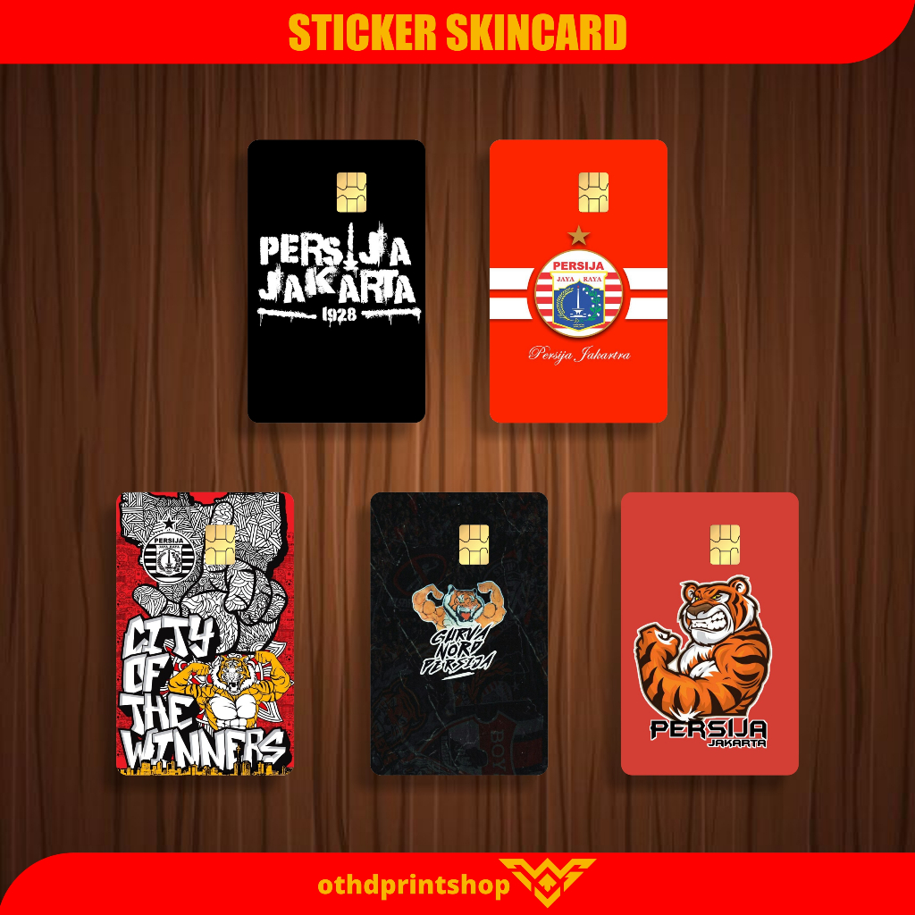 Jual Stiker SkinCard Sticker Pelindung Kartu Skin ATM SIM KTP E-MONEY ...