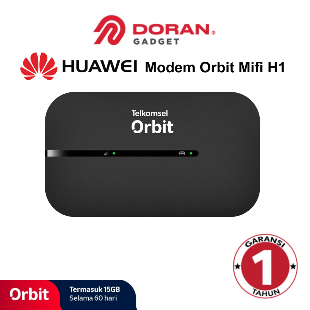 Jual Huawei Modem Brovi H1 Telkomsel Orbit Mifi Portable Wifi 4G Garansi Resmi 1 Tahun | Shopee ...