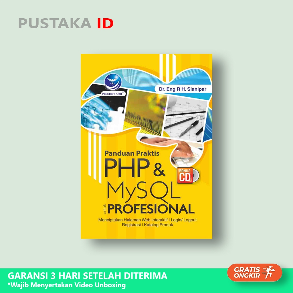 Jual Buku Panduan Praktis PHP Dan MySQL Untuk Profesional + cd ...