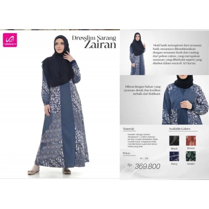 Jual Rabbani - Dresslim Sarang Zairan | Dresslim Dewasa | Dresslim ...