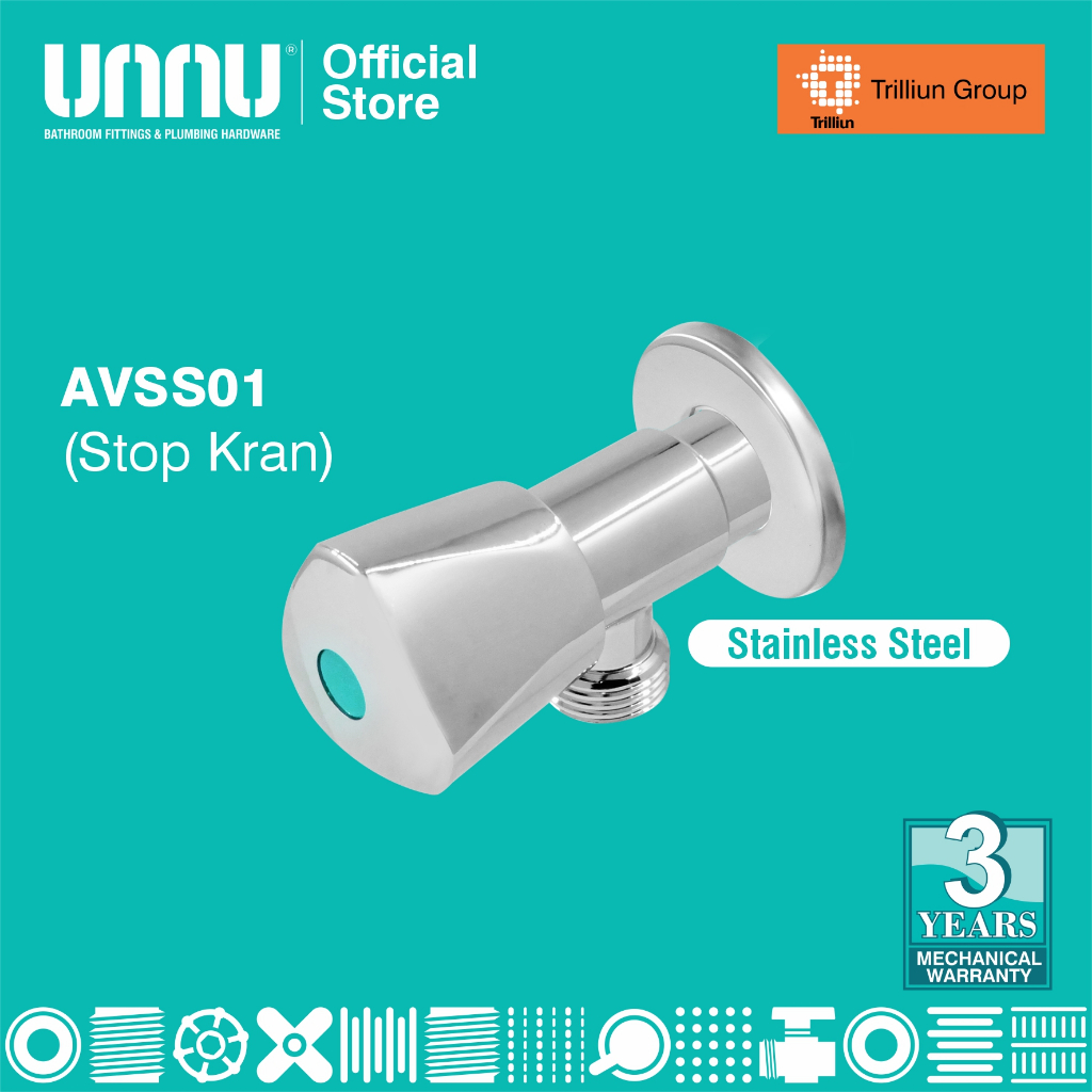 Jual UNNU Stop Kran - AVSS01 1/2" | Shopee Indonesia
