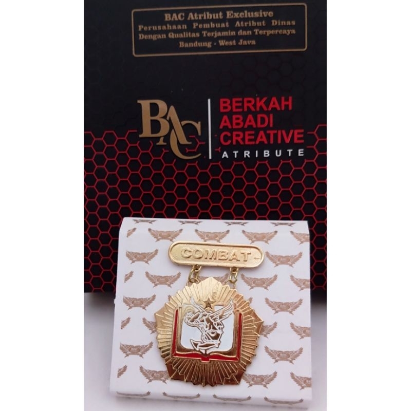 Jual Pin COMBAT Unhan-RI Exclusive | Shopee Indonesia