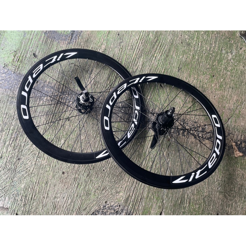 Jual Wheelset sepeda lipat LITEPRO 451 22inch new | Shopee Indonesia