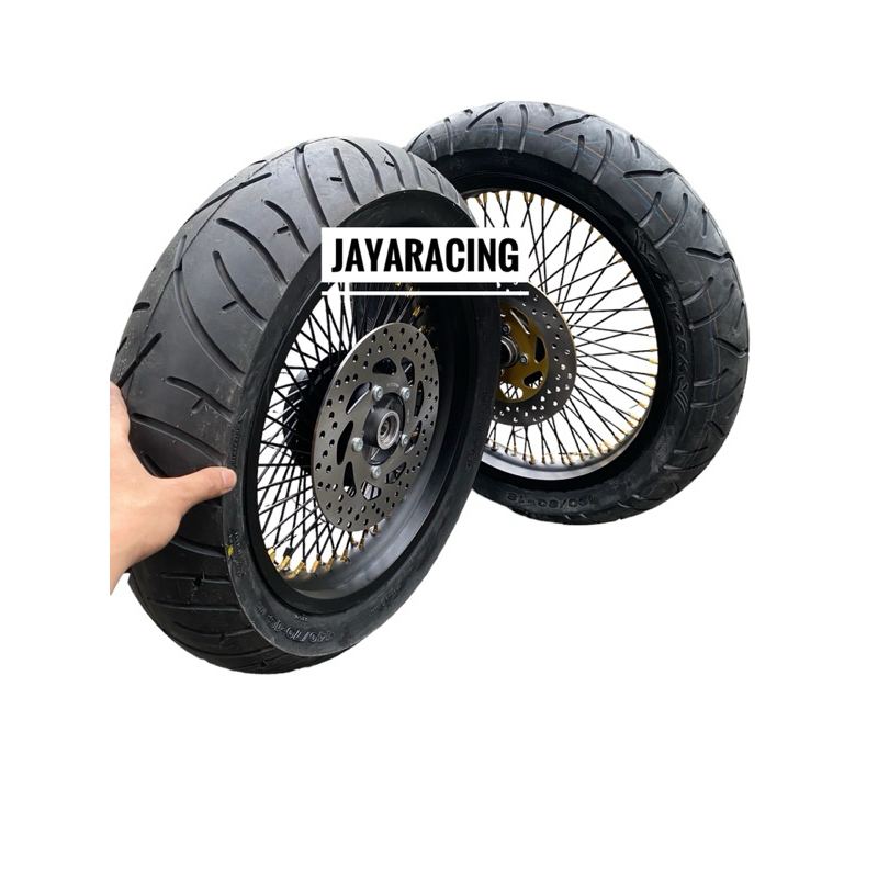 Jual VELG CUSTOM CHOPPER BOBBER JAPSTYLE SCORPIO BYSON XABRE XSR R15 ...