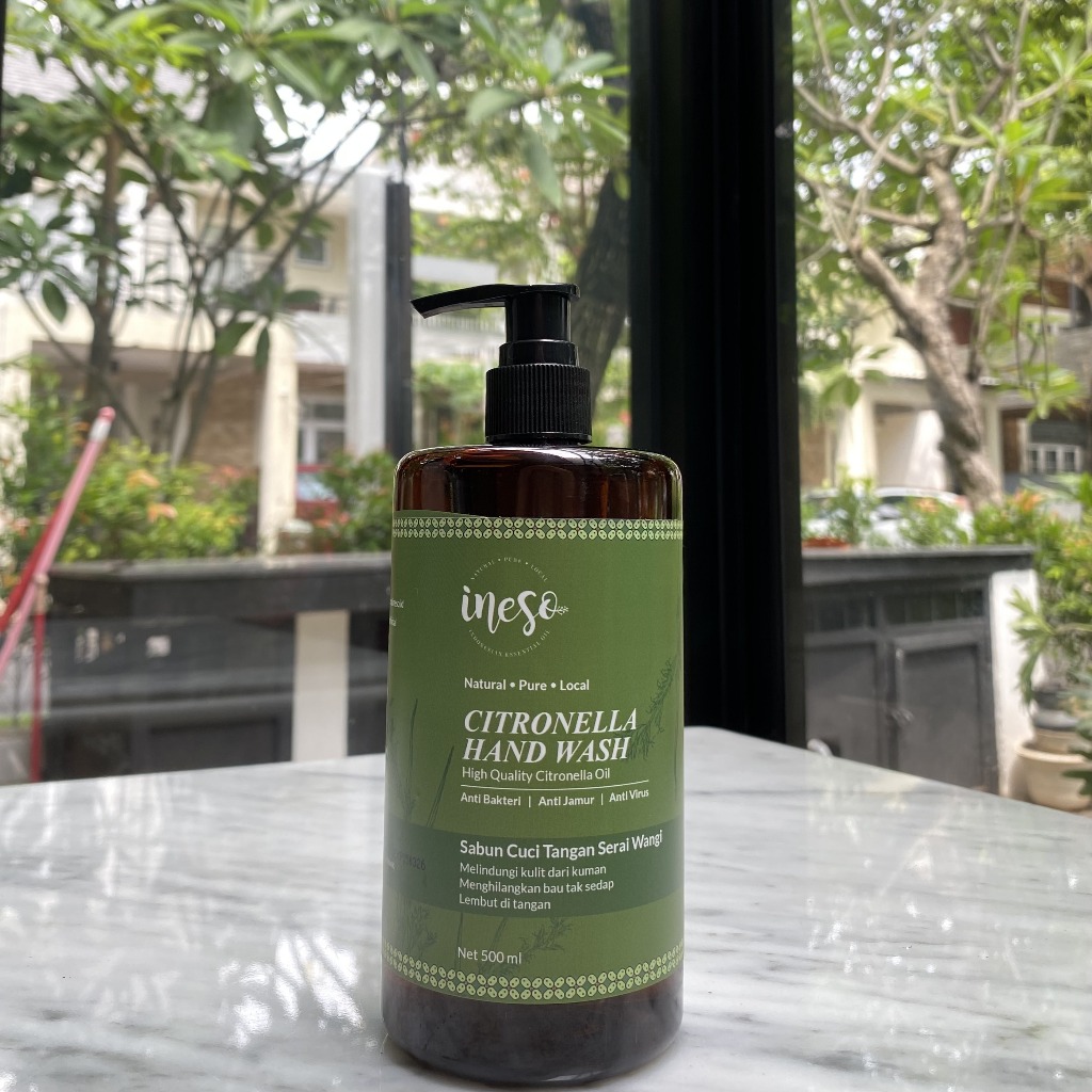 Jual INESO Citronella Hand Wash 500ml/ Sabun Cuci Tangan Minyak Atsiri ...