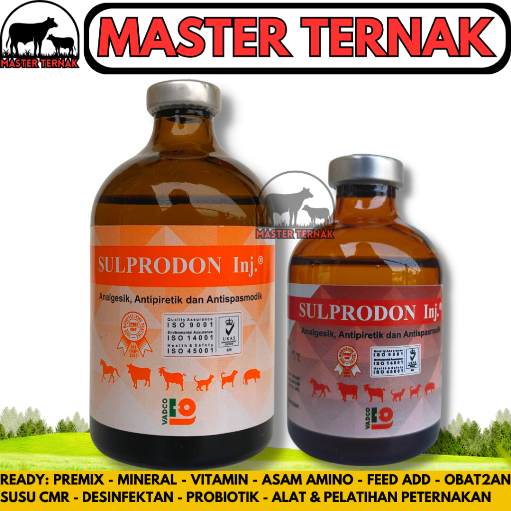 Jual SULPRODON INJ 100ml SULPRODON 50ML - Obat pereda sakit dan penurun ...
