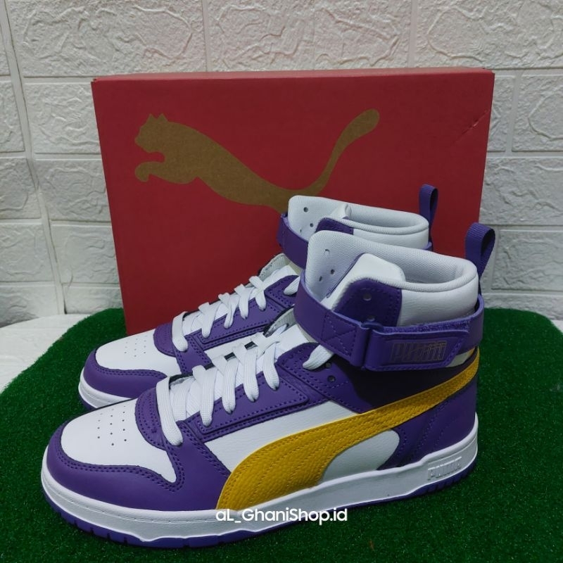 Jual Sepatu Sneakers Pria Pum@ RBD Game Mid 385839 04 Original | Shopee ...