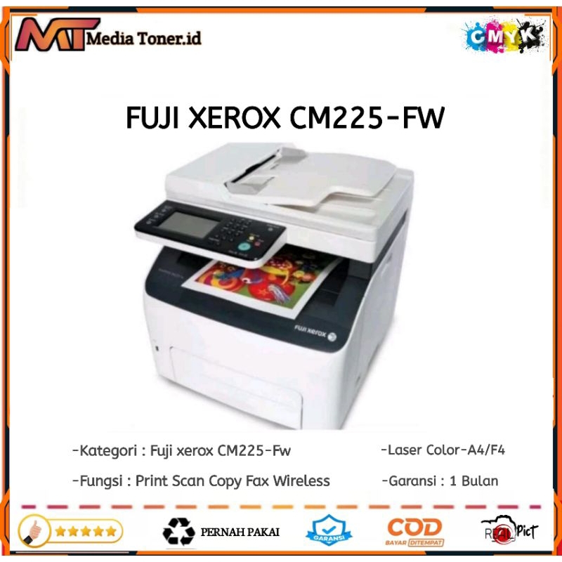 Jual Printer Fuji Xerox DocuPrint CM255fw Multifungsi Print copy scan ...