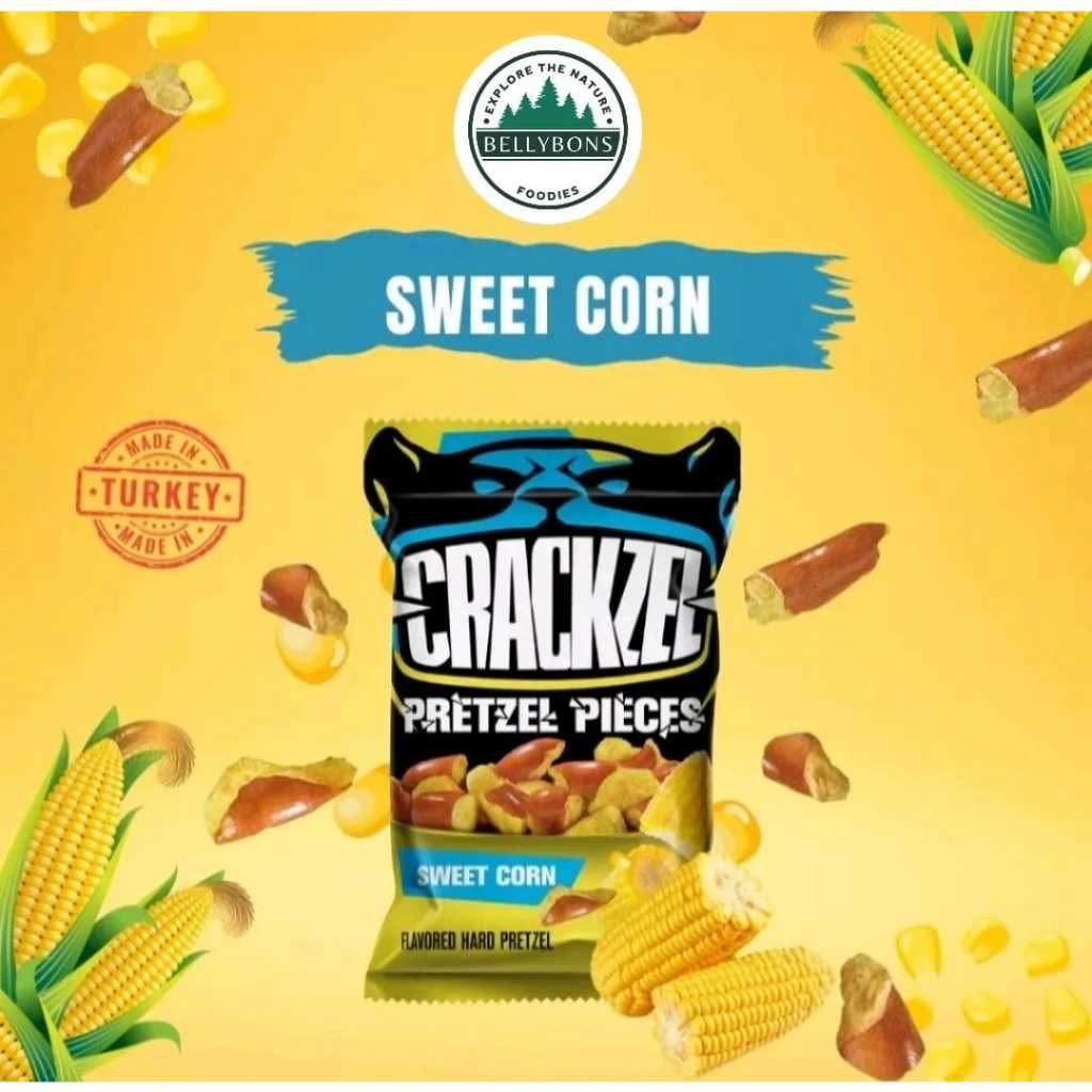 Jual VENUS CRACKZEL PRETZEL PIECES Turkiye Snack Import Halal Wasabi ...