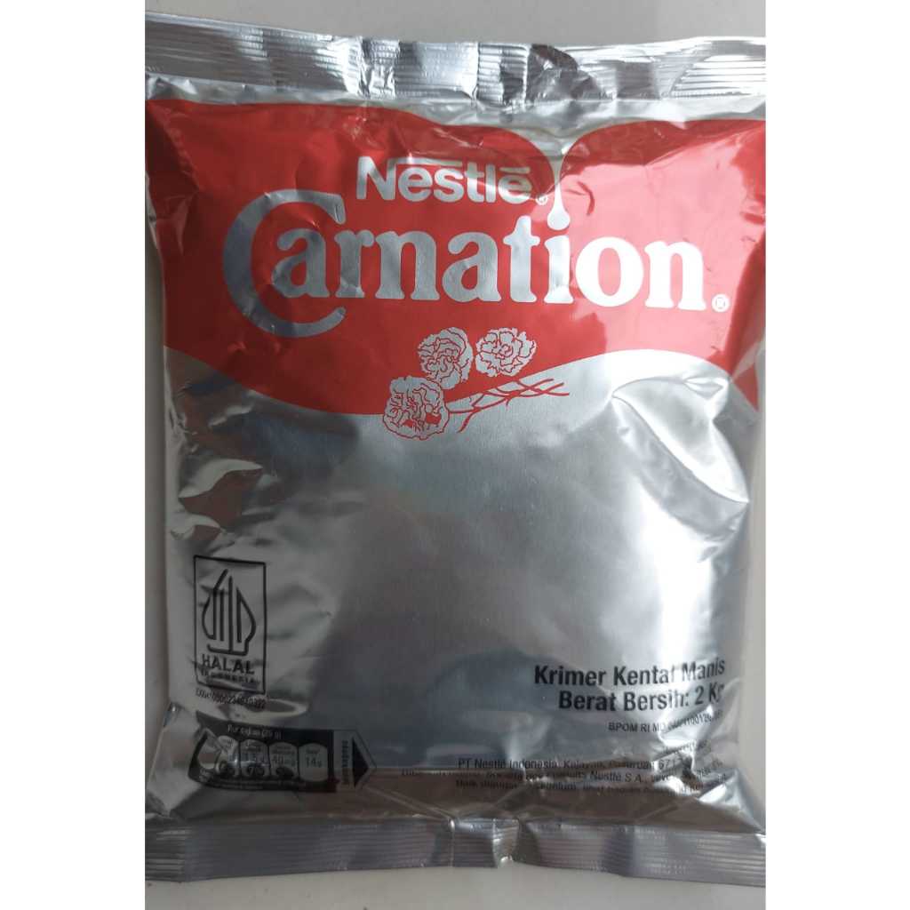 Jual Carnation 1 CRT susu kental manis SKM kemasaN 2kg | Shopee Indonesia