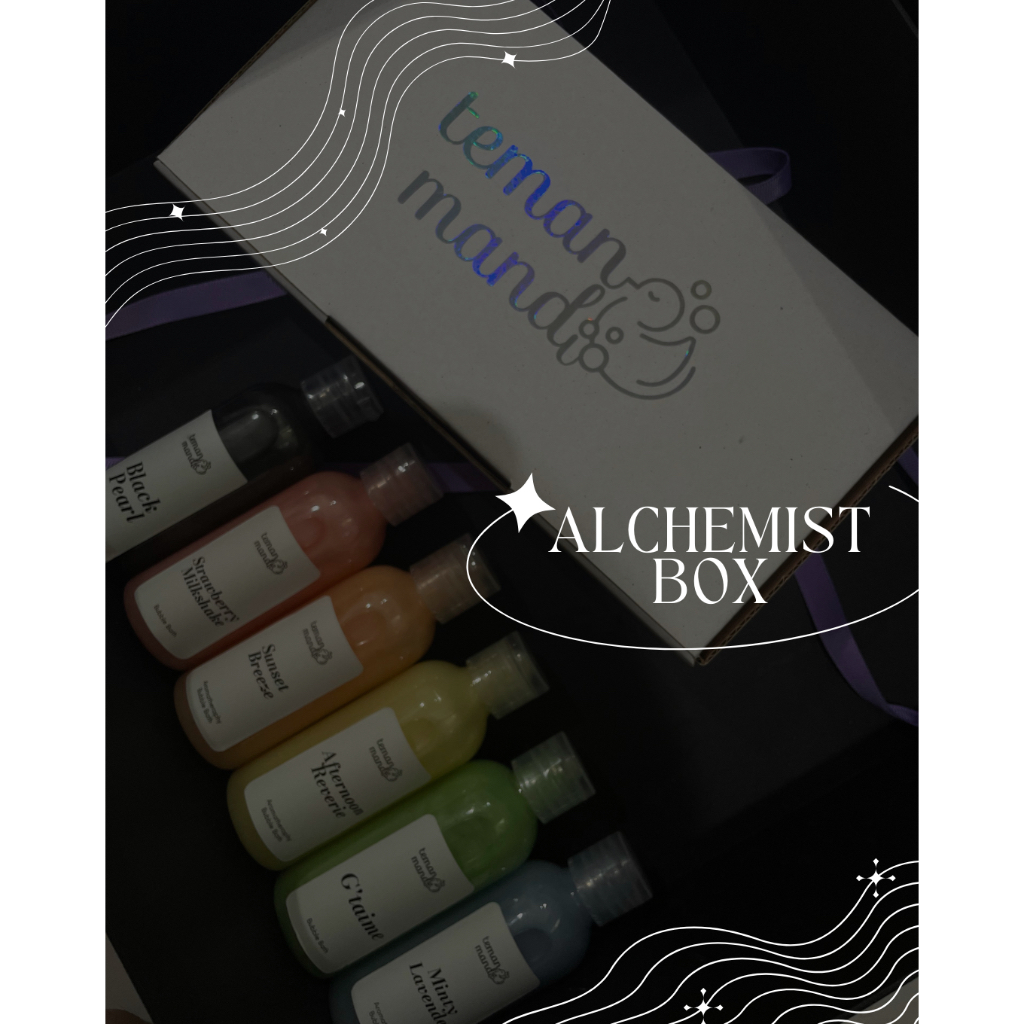 Jual ALCHEMIST BOX Bubble Bath Gift Set Mini Travel Size Teman Mandi ...