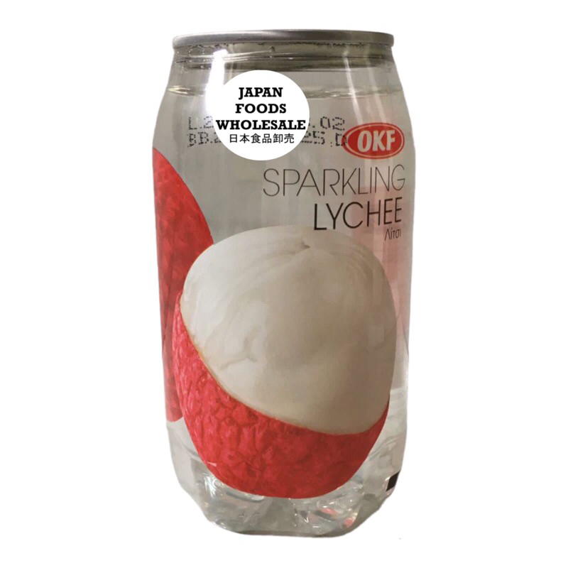 Jual OKF Sparkling Lychee Can / soft drink / minuman korea | Shopee ...