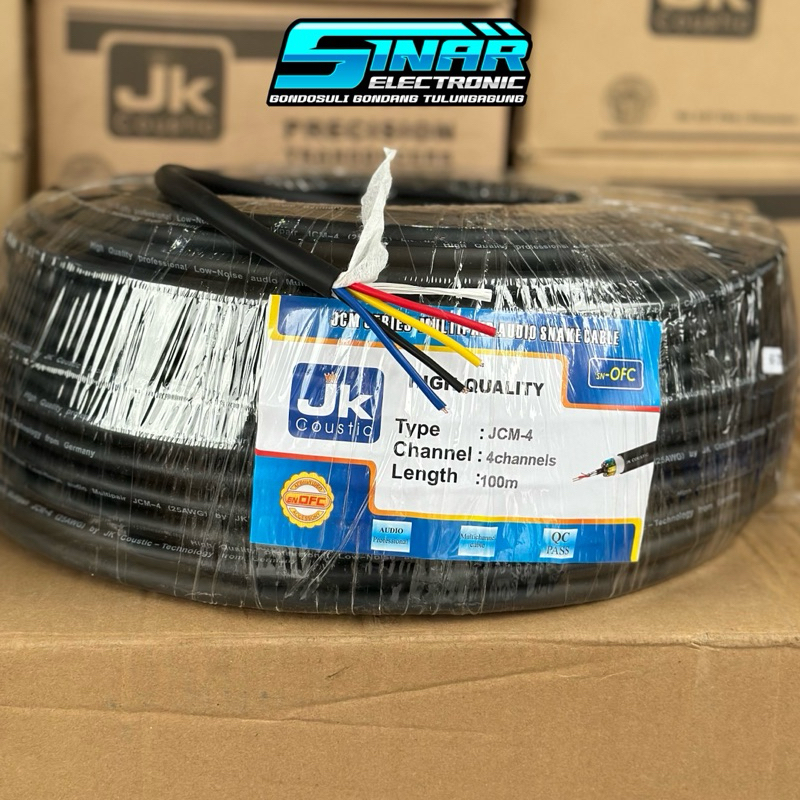 Jual Kabel Snake JK Coustic JCM-4 4Chanel Input isi 4 Temba Murni [ECER ...