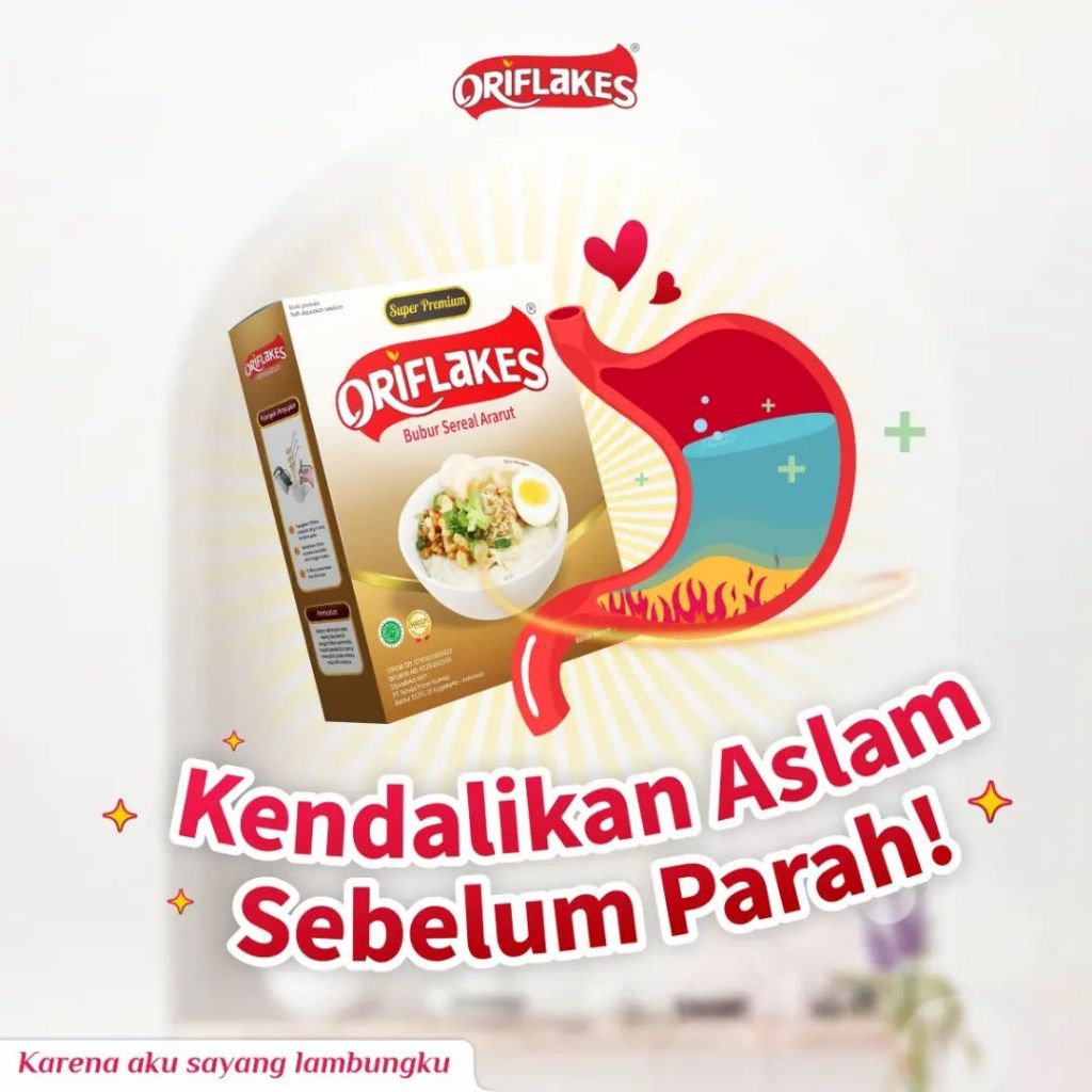 Jual Obat Asam Lambung ampuh, Oriflakes Sereal Original 350 Gr | Shopee ...