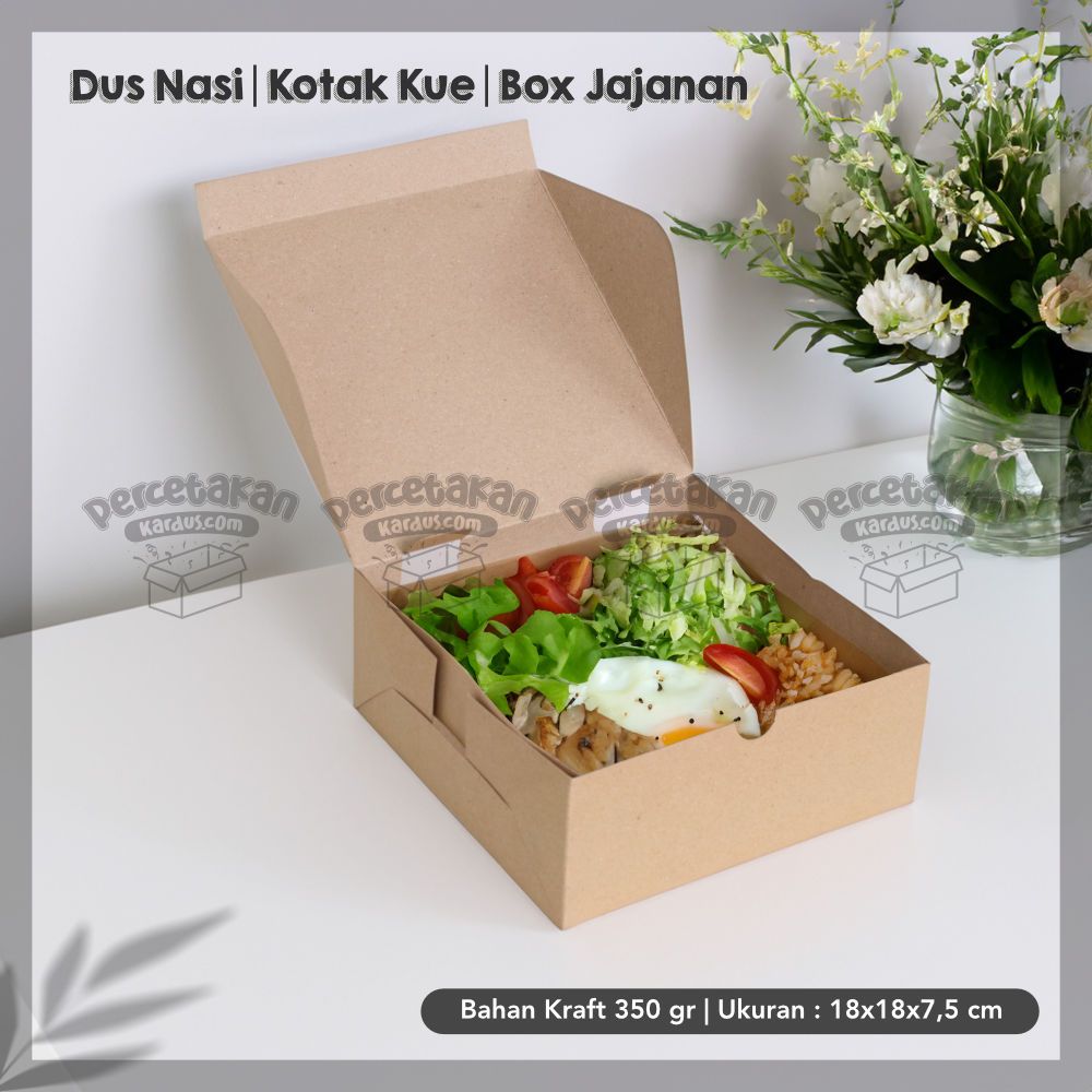 Jual Dus Nasi | LAMINASI / LAMINATING | Kotak Kue | box jajanan | Box ...